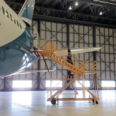 Maintenance Stairs | Aircraft Maintenance Stairs - Wilcox GSE